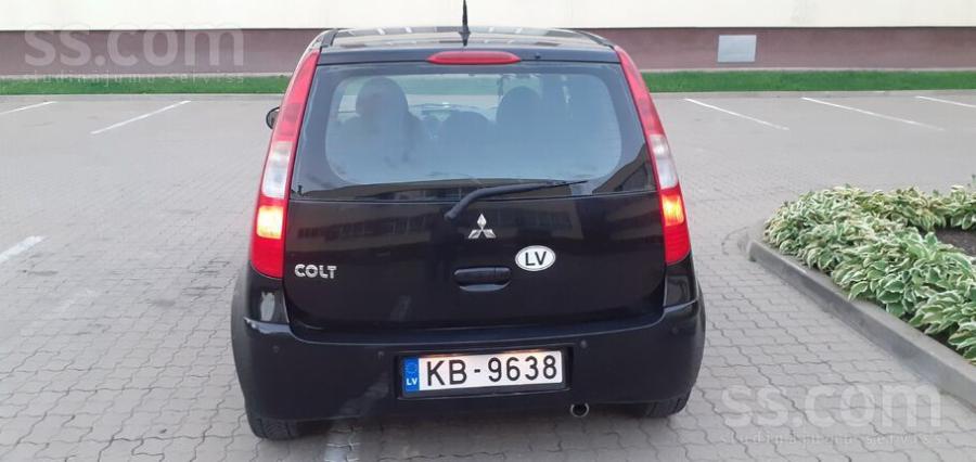 Melns Mitsubishi Colt 2007 Rīga, ar dzinēja tilpumu 1.30 L un nobraukumu 191 tūkst. km par 1590 €, foto 17 vietnē AUTOMOTO.COM.LV