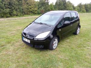 Black Mitsubishi Colt 2007 in Kedainiai, with an engine capacity of 1.33 L and mileage of 139 thousand km for 1200 €, photo  on AUTOMOTO.COM.LV