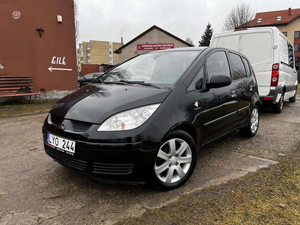Melns Mitsubishi Colt 2007 Panevēža, ar dzinēja tilpumu 1.33 L un nobraukumu 165 tūkst. km par 1150 €, foto 1 vietnē AUTOMOTO.COM.LV