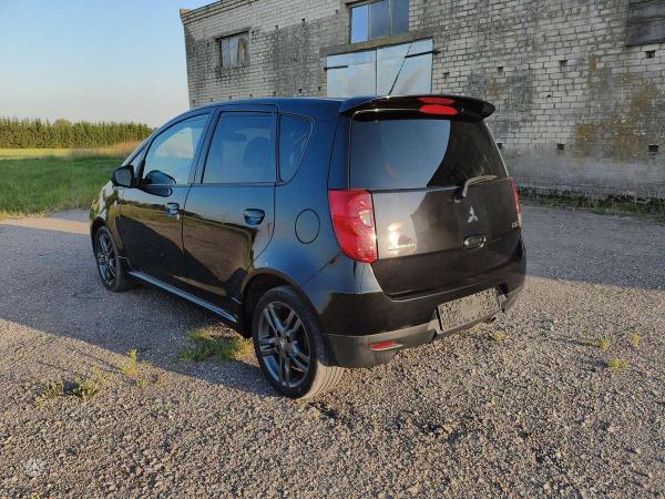 Black Mitsubishi Colt 2010 in Vilkaviskis, with an engine capacity of 1.33 L and mileage of 158 thousand km for 1700 €, photo 7 on AUTOMOTO.COM.LV