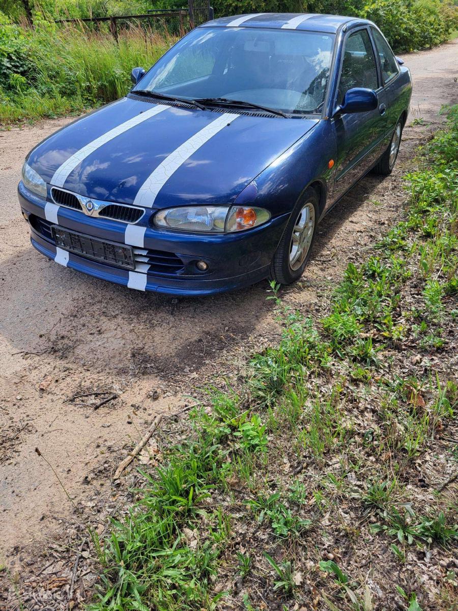 Zils Mitsubishi Colt 1999 Kauņa, ar dzinēja tilpumu 1.80 L un nobraukumu 208 tūkst. km par 999 €, foto 6 vietnē AUTOMOTO.COM.LV