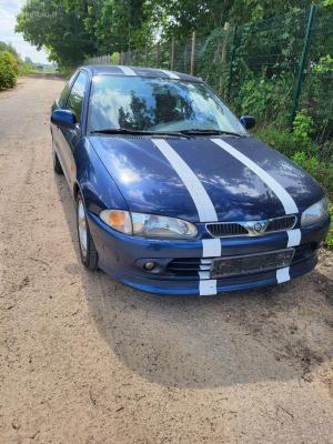 Zils Mitsubishi Colt 1999 Kauņa, ar dzinēja tilpumu 1.80 L un nobraukumu 208 tūkst. km par 999 €, foto 8 vietnē AUTOMOTO.COM.LV