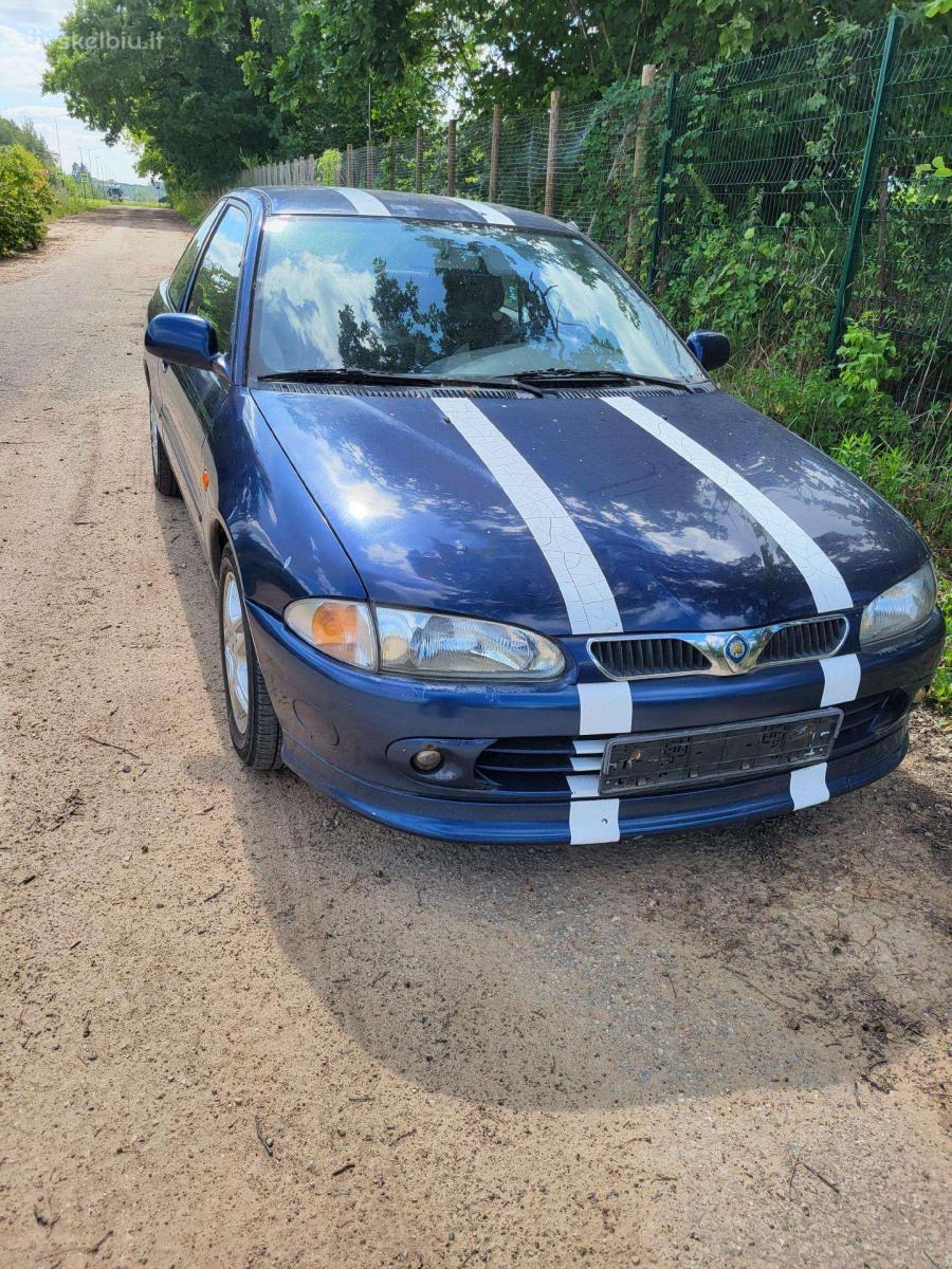 Zils Mitsubishi Colt 1999 Kauņa, ar dzinēja tilpumu 1.80 L un nobraukumu 208 tūkst. km par 999 €, foto 8 vietnē AUTOMOTO.COM.LV
