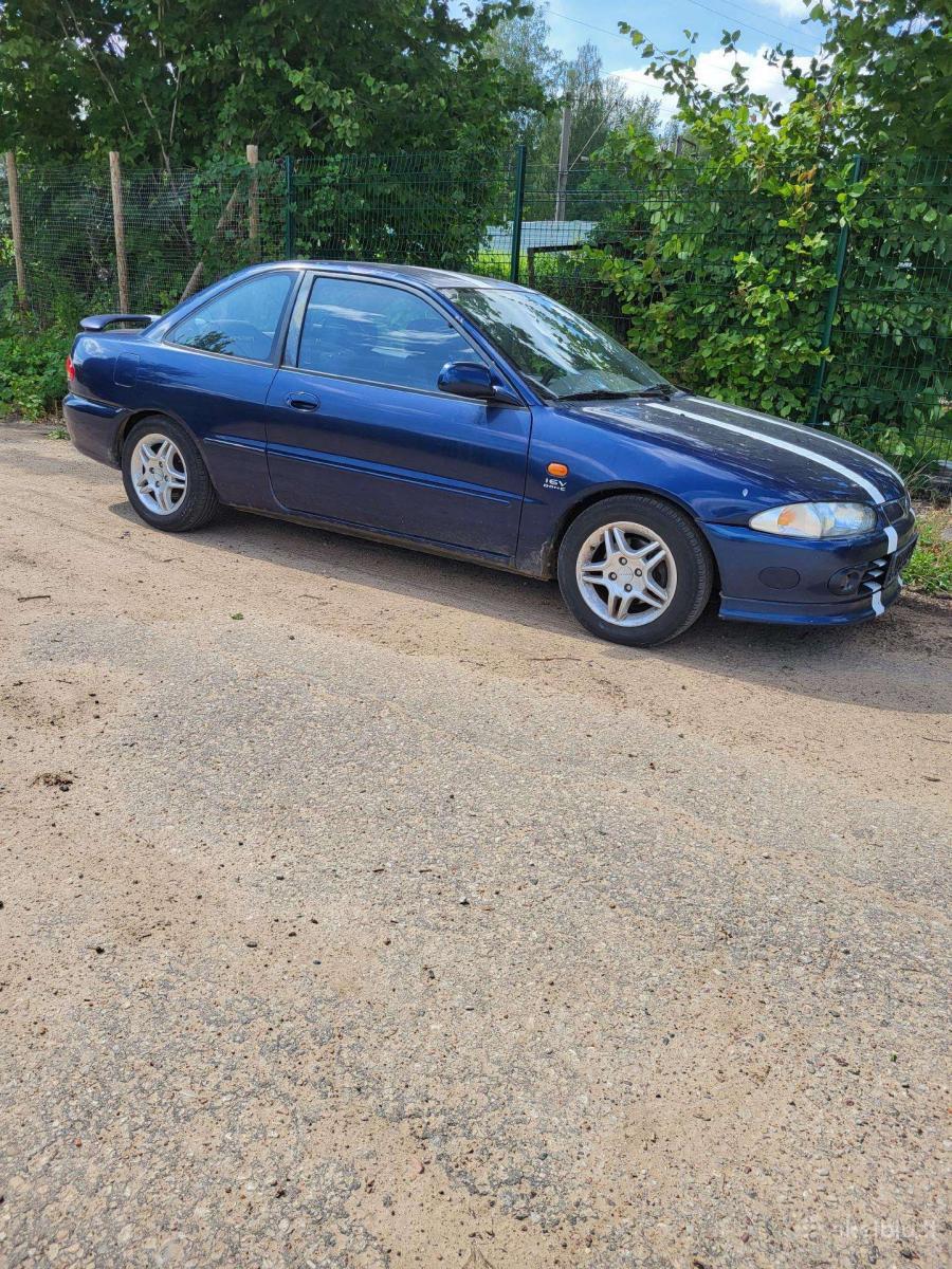 Zils Mitsubishi Colt 1999 Kauņa, ar dzinēja tilpumu 1.80 L un nobraukumu 208 tūkst. km par 999 €, foto 9 vietnē AUTOMOTO.COM.LV