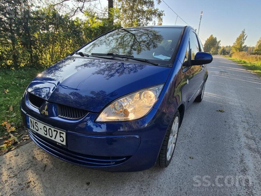 Zils Mitsubishi Colt 2006 Jelgava, ar dzinēja tilpumu 1.30 L un nobraukumu 197 tūkst. km par 1350 €, foto 1 vietnē AUTOMOTO.COM.LV