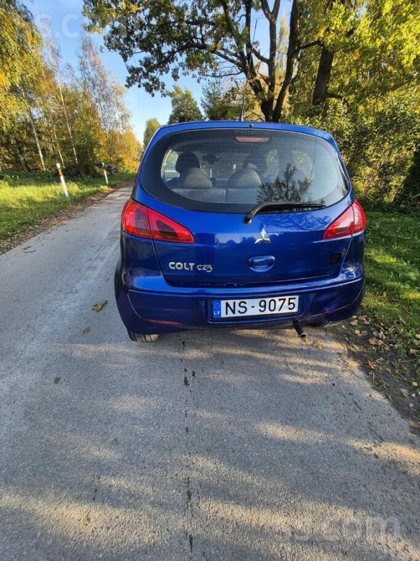 Zils Mitsubishi Colt 2006 Jelgava, ar dzinēja tilpumu 1.30 L un nobraukumu 197 tūkst. km par 1350 €, foto 11 vietnē AUTOMOTO.COM.LV