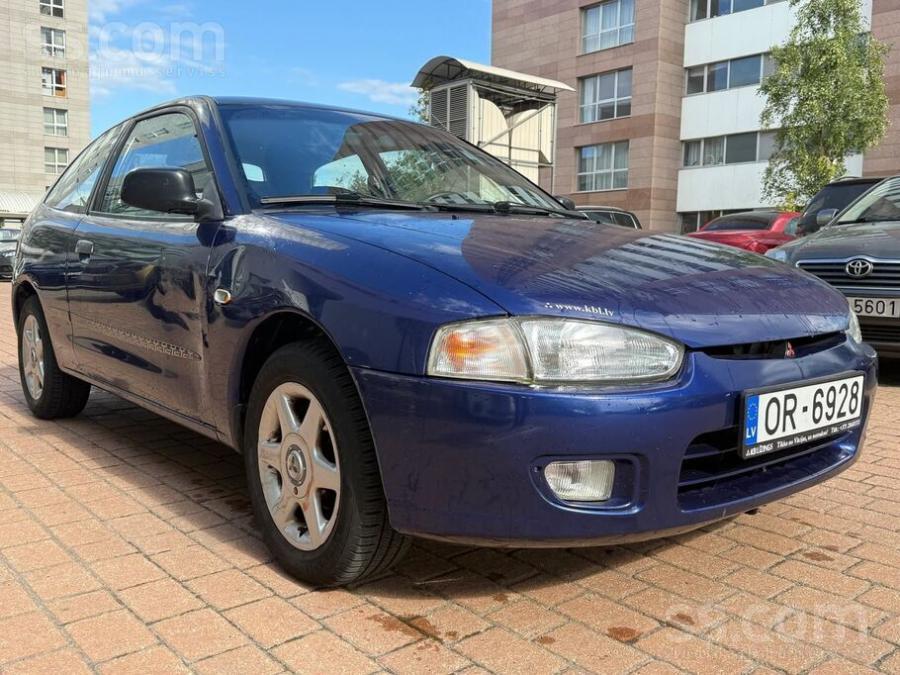 Zils Mitsubishi Colt 1997 Rīga, ar dzinēja tilpumu 1.30 L un nobraukumu 0 tūkst. km par 1600 €, foto 1 vietnē AUTOMOTO.COM.LV
