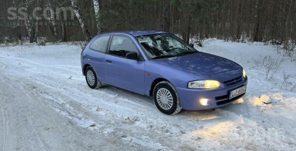 Blue Mitsubishi Colt 1998 in Riga, with an engine capacity of 1.30 L and mileage of 153 thousand km for 1350 €, photo 1 on AUTOMOTO.COM.LV