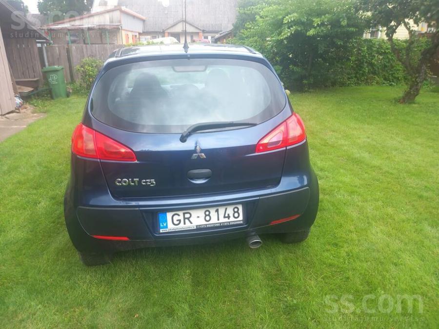 Zils Mitsubishi Colt 2005 Jēkabpils, ar dzinēja tilpumu 1.30 L un nobraukumu 169 tūkst. km par 1500 €, foto 3 vietnē AUTOMOTO.COM.LV