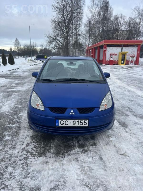 Zils Mitsubishi Colt 2006 Rīga, ar dzinēja tilpumu 1.30 L un nobraukumu 138 tūkst. km par 1500 €, foto 1 vietnē AUTOMOTO.COM.LV