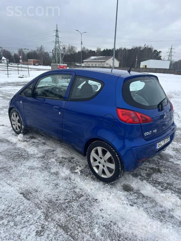 Zils Mitsubishi Colt 2006 Rīga, ar dzinēja tilpumu 1.30 L un nobraukumu 138 tūkst. km par 1500 €, foto 3 vietnē AUTOMOTO.COM.LV