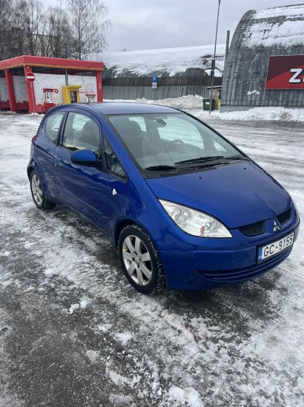 Zils Mitsubishi Colt 2006 Rīga, ar dzinēja tilpumu 1.30 L un nobraukumu 138 tūkst. km par 1500 €, foto 6 vietnē AUTOMOTO.COM.LV