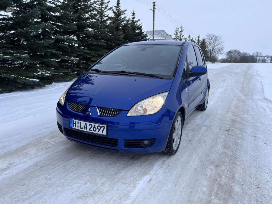 Zils Mitsubishi Colt 2006 Marijampole, ar dzinēja tilpumu 1.49 L un nobraukumu 192 tūkst. km par 2100 €, foto 1 vietnē AUTOMOTO.COM.LV