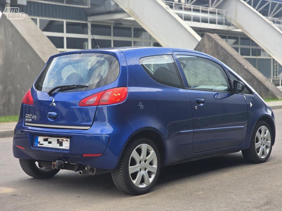 Blue Mitsubishi Colt 2006 in Vilnius, with an engine capacity of 1.30 L and mileage of 131 thousand km for 1000 €, photo 6 on AUTOMOTO.COM.LV
