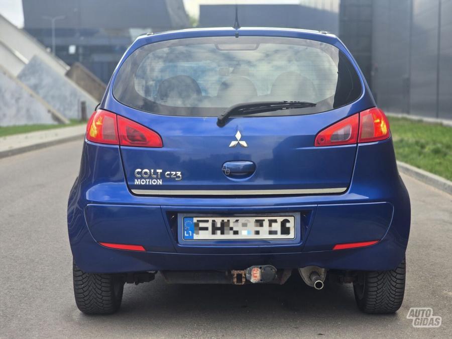 Blue Mitsubishi Colt 2006 in Vilnius, with an engine capacity of 1.30 L and mileage of 131 thousand km for 1000 €, photo 8 on AUTOMOTO.COM.LV