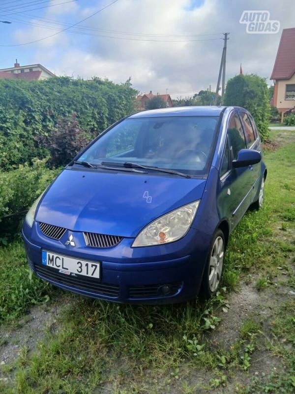 Blue Mitsubishi Colt 2006 in Prienai, with an engine capacity of 1.30 L and mileage of 313 thousand km for 1250 €, photo 1 on AUTOMOTO.COM.LV