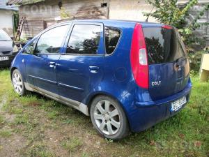 Zils Mitsubishi Colt 2006 Cēsis, ar dzinēja tilpumu 1.30 L un nobraukumu 200 tūkst. km par 380 €, foto 3 vietnē AUTOMOTO.COM.LV