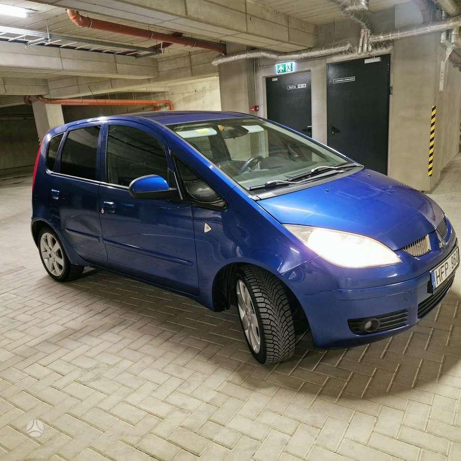 Blue Mitsubishi Colt 2006 in Siauliai, with an engine capacity of 1.33 L and mileage of 144 thousand km for 1450 €, photo 12 on AUTOMOTO.COM.LV