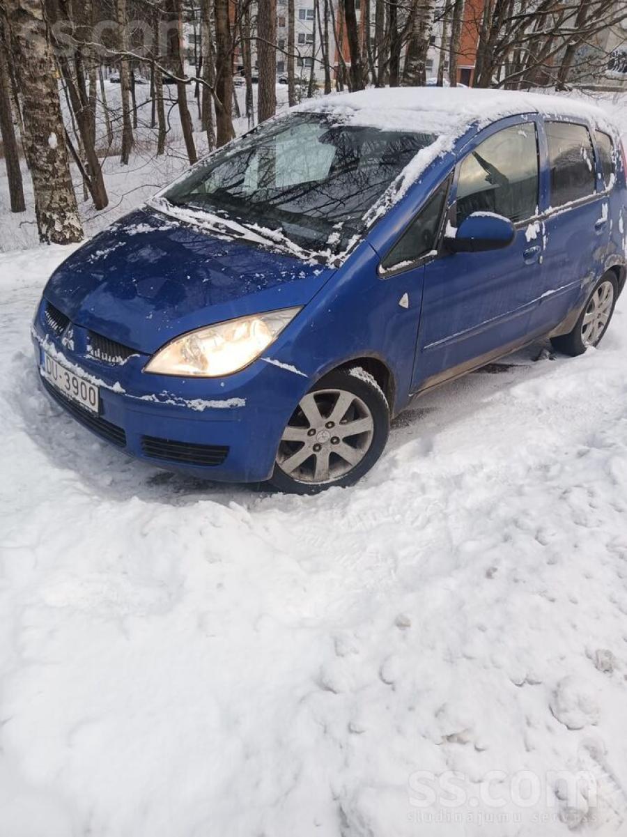 Zils Mitsubishi Colt 2006 Rīga, ar dzinēja tilpumu 1.30 L un nobraukumu 158 tūkst. km par 1100 €, foto 2 vietnē AUTOMOTO.COM.LV