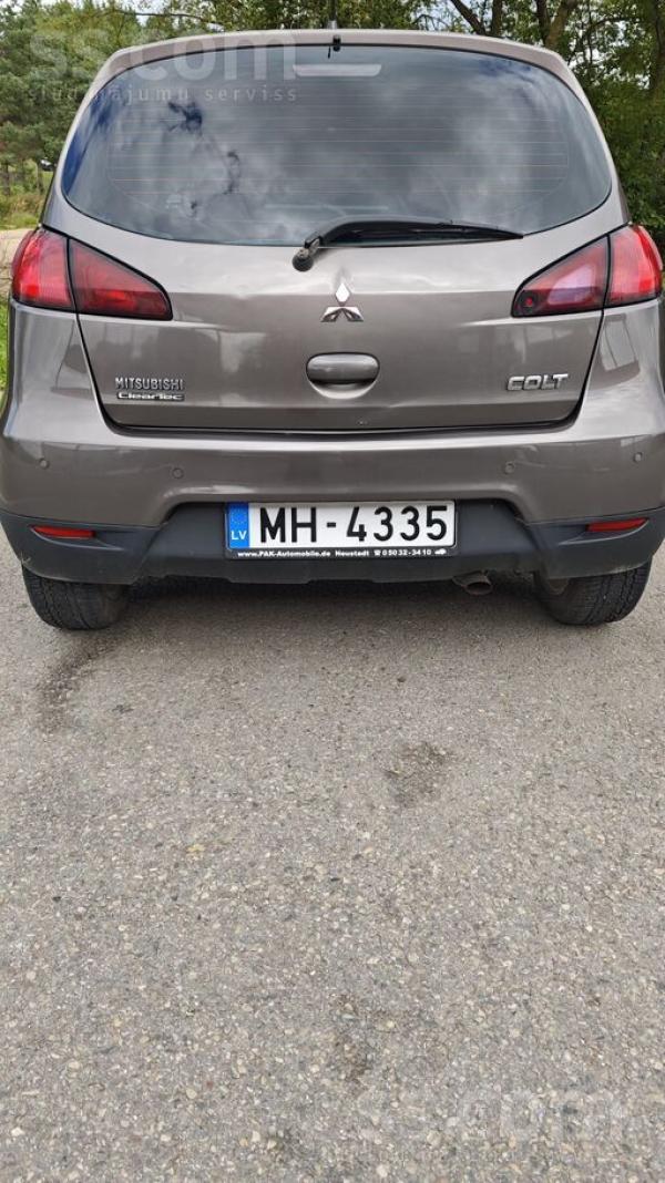 Brūns Mitsubishi Colt 2012 Daugavpils, ar dzinēja tilpumu 1.10 L un nobraukumu 192 tūkst. km par 3200 €, foto 5 vietnē AUTOMOTO.COM.LV