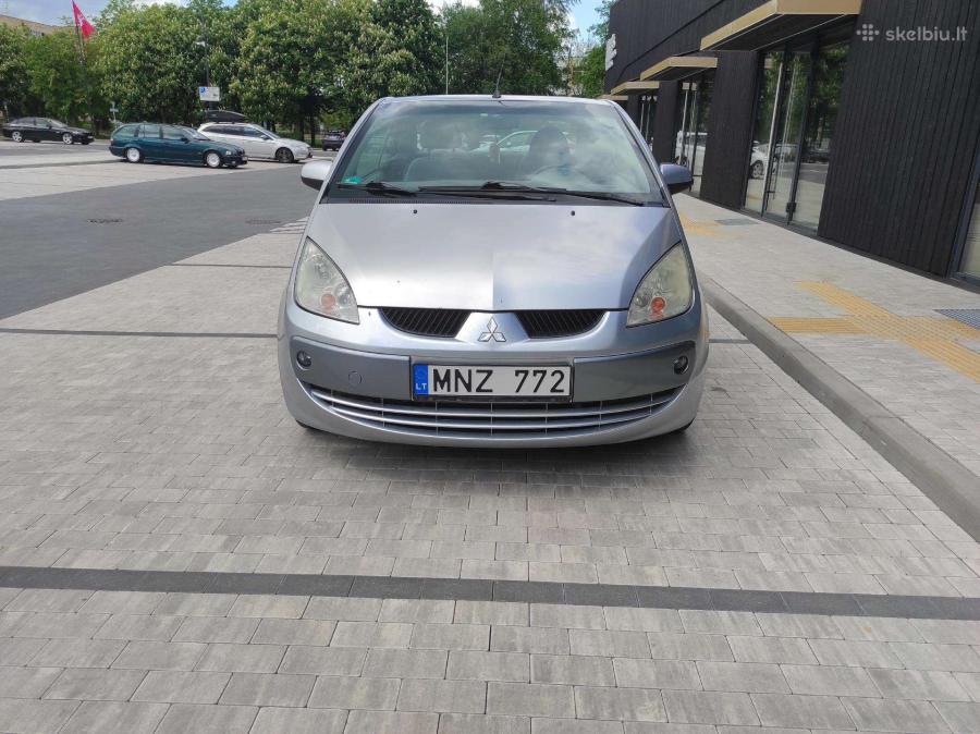 Pelēks Mitsubishi Colt 2006 Šauļi, ar dzinēja tilpumu 1.50 L un nobraukumu 250 tūkst. km par 1800 €, foto 3 vietnē AUTOMOTO.COM.LV