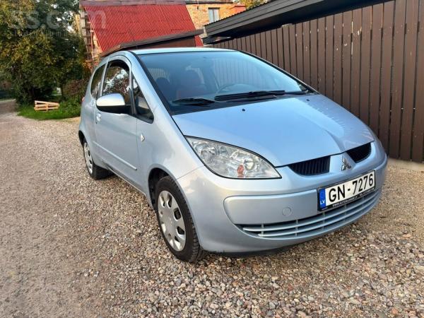 Grey Mitsubishi Colt 2007 in Riga, with an engine capacity of 1.50 L and mileage of 166 thousand km for 1150 €, photo 1 on AUTOMOTO.COM.LV