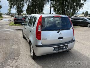 Grey Mitsubishi Colt 2005 in Riga, with an engine capacity of 1.30 L and mileage of 0 thousand km for 2150 €, photo 9 on AUTOMOTO.COM.LV