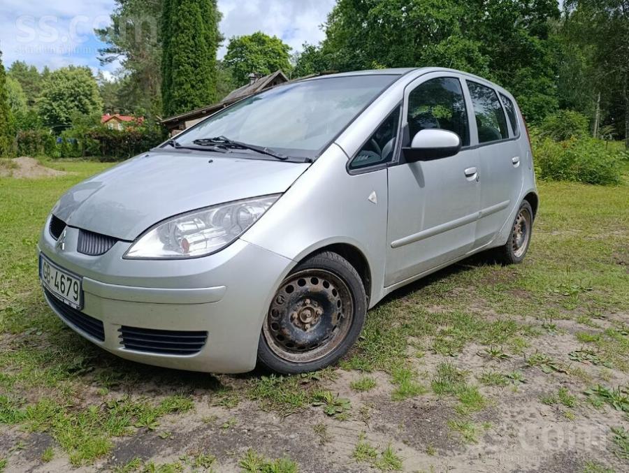 Pelēks Mitsubishi Colt 2006 Talsi, ar dzinēja tilpumu 1.30 L un nobraukumu 192 tūkst. km par 850 €, foto 1 vietnē AUTOMOTO.COM.LV