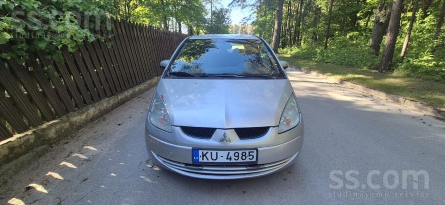 Mitsubishi Colt 2005 Ogre, ar dzinēja tilpumu 1.30 L un nobraukumu 218 tūkst. km par 1300 €, foto 7 vietnē AUTOMOTO.COM.LV