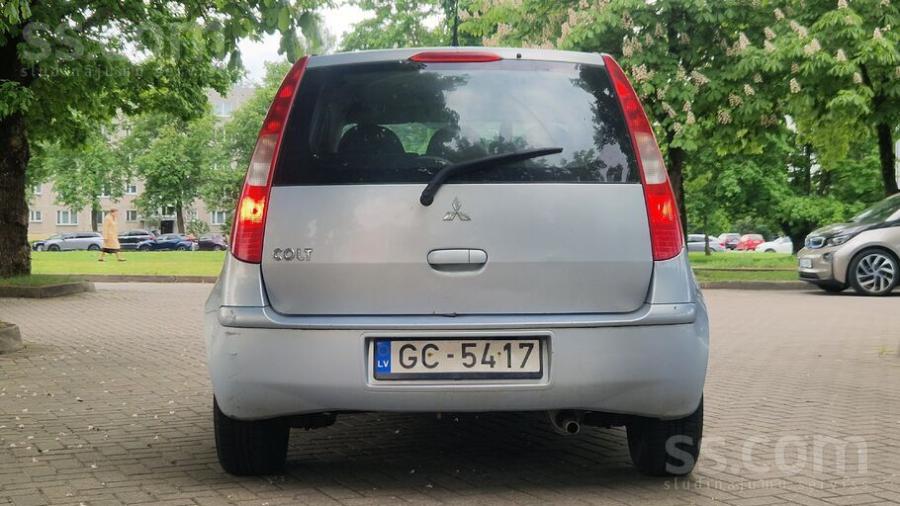Mitsubishi Colt 2006 Rīga, ar dzinēja tilpumu 1.30 L un nobraukumu 0 tūkst. km par 490 €, foto 10 vietnē AUTOMOTO.COM.LV