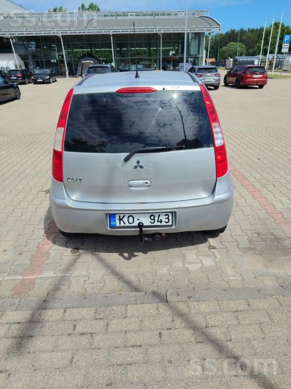 Mitsubishi Colt 2006 Rīga, ar dzinēja tilpumu 1.30 L un nobraukumu 260 tūkst. km par 1550 €, foto 3 vietnē AUTOMOTO.COM.LV