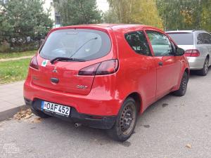 Mitsubishi Colt 2010 Viļņa, ar dzinēja tilpumu 1.10 L un nobraukumu 201 tūkst. km par 1250 €, foto 7 vietnē AUTOMOTO.COM.LV