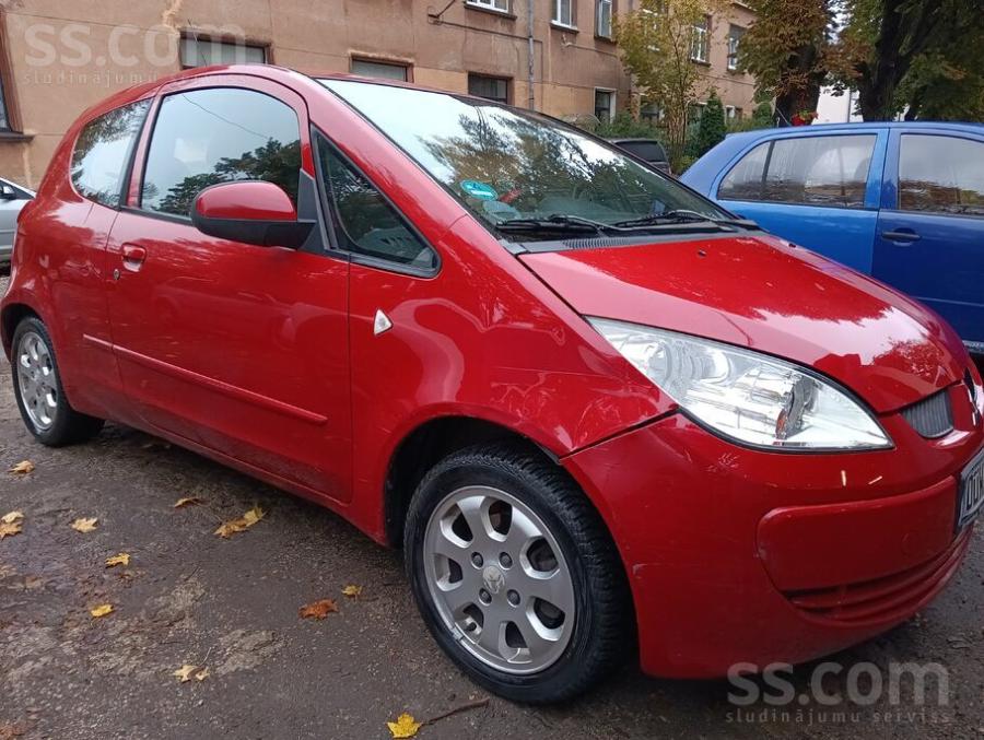 Red Mitsubishi Colt 2006 in Riga, with an engine capacity of 1.30 L and mileage of 214 thousand km for 1800 €, photo 15 on AUTOMOTO.COM.LV