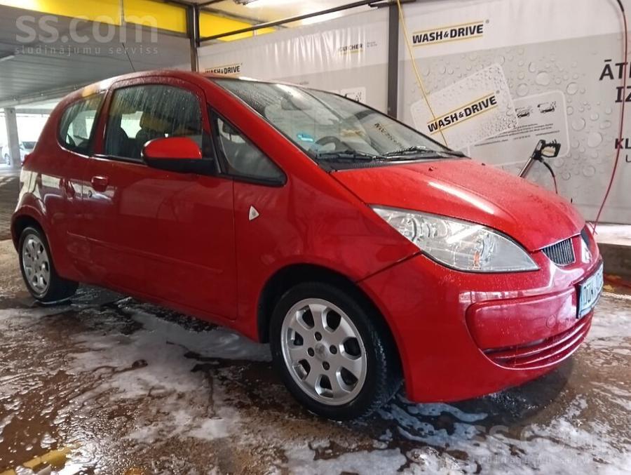 Red Mitsubishi Colt 2006 in Riga, with an engine capacity of 1.30 L and mileage of 214 thousand km for 1800 €, photo 16 on AUTOMOTO.COM.LV