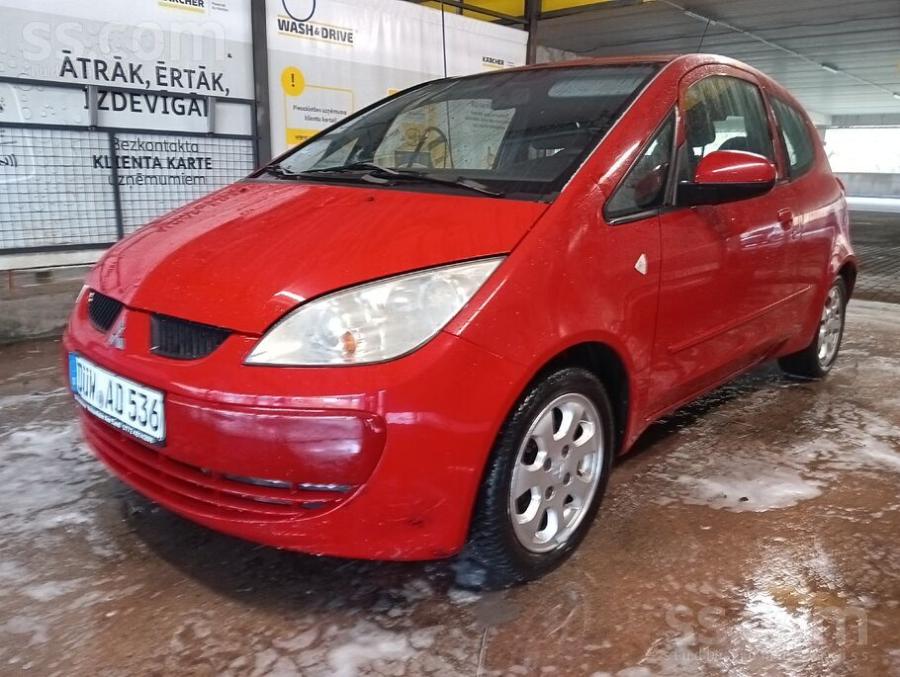 Red Mitsubishi Colt 2006 in Riga, with an engine capacity of 1.30 L and mileage of 214 thousand km for 1800 €, photo 17 on AUTOMOTO.COM.LV