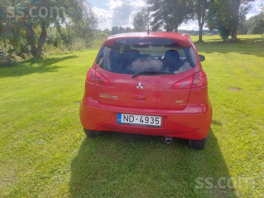 Sarkans Mitsubishi Colt 2007 Ventspils, ar dzinēja tilpumu 1.50 L un nobraukumu 260 tūkst. km par 1600 €, foto 1 vietnē AUTOMOTO.COM.LV