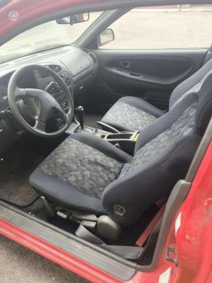 Sarkans Mitsubishi Colt 1997 Viļņa, ar dzinēja tilpumu 1.30 L un nobraukumu 239 tūkst. km par 650 €, foto 6 vietnē AUTOMOTO.COM.LV
