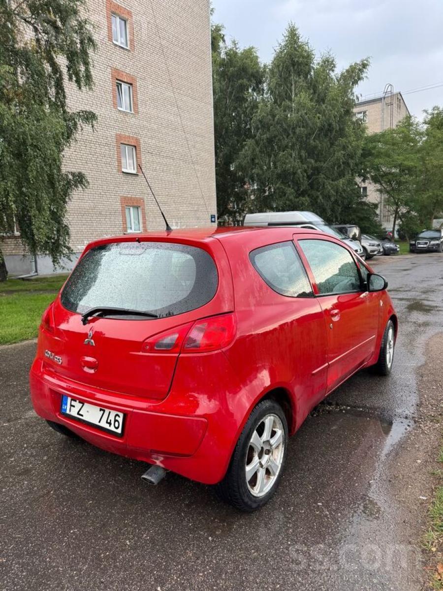 Sarkans Mitsubishi Colt 2006 Rīga, ar dzinēja tilpumu 1.50 L un nobraukumu 172 tūkst. km par 550 €, foto 5 vietnē AUTOMOTO.COM.LV