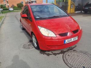 Red Mitsubishi Colt 2007 in Kaunas, with an engine capacity of 1.30 L and mileage of 136 thousand km for 650 €, photo  on AUTOMOTO.COM.LV