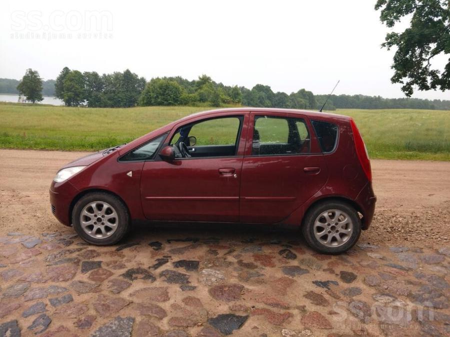 Sarkans Mitsubishi Colt 2007 Rīga, ar dzinēja tilpumu 1.30 L un nobraukumu 179 tūkst. km par 1100 €, foto 3 vietnē AUTOMOTO.COM.LV