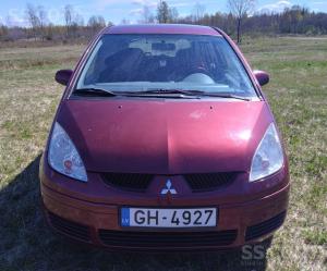 Sarkans Mitsubishi Colt 2007 Limbaži, ar dzinēja tilpumu 1.30 L un nobraukumu 173 tūkst. km par 1300 €, foto 3 vietnē AUTOMOTO.COM.LV