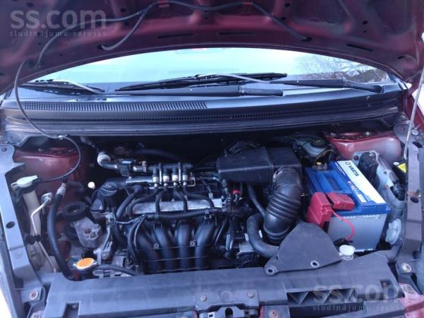 Red Mitsubishi Colt 2007 in Limbazi, with an engine capacity of 1.30 L and mileage of 173 thousand km for 1300 €, photo 9 on AUTOMOTO.COM.LV