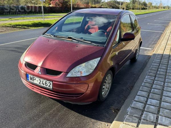Red Mitsubishi Colt 2007 in Riga, with an engine capacity of 1.30 L and mileage of 88 thousand km for 1400 €, photo 1 on AUTOMOTO.COM.LV
