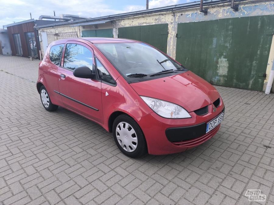 Sarkans Mitsubishi Colt 2008 Kauņa, ar dzinēja tilpumu 1.10 L un nobraukumu 159 tūkst. km par 650 €, foto 4 vietnē AUTOMOTO.COM.LV