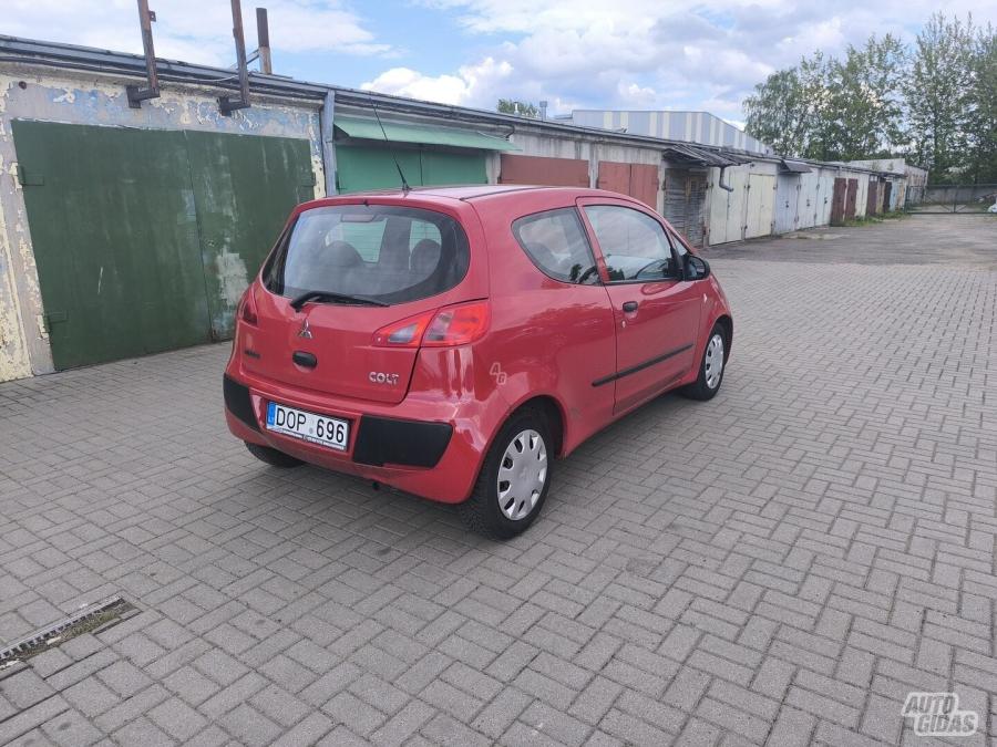 Sarkans Mitsubishi Colt 2008 Kauņa, ar dzinēja tilpumu 1.10 L un nobraukumu 159 tūkst. km par 650 €, foto 9 vietnē AUTOMOTO.COM.LV