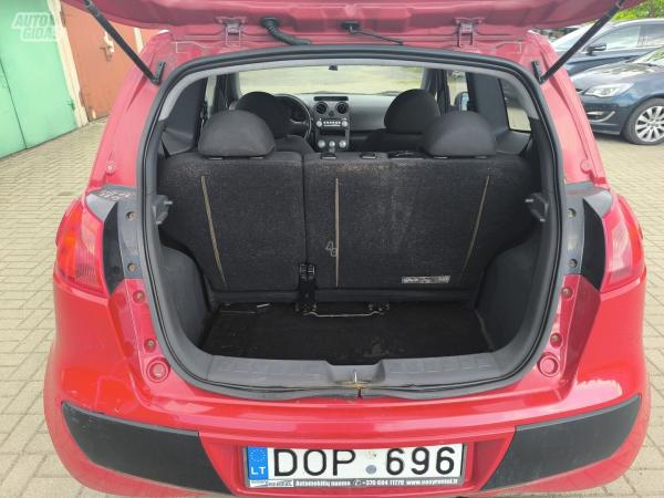 Red Mitsubishi Colt 2008 in Kaunas, with an engine capacity of 1.10 L and mileage of 159 thousand km for 650 €, photo 9 on AUTOMOTO.COM.LV