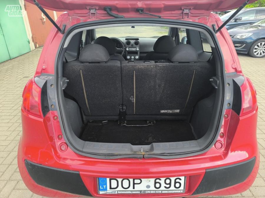 Sarkans Mitsubishi Colt 2008 Kauņa, ar dzinēja tilpumu 1.10 L un nobraukumu 159 tūkst. km par 650 €, foto 10 vietnē AUTOMOTO.COM.LV