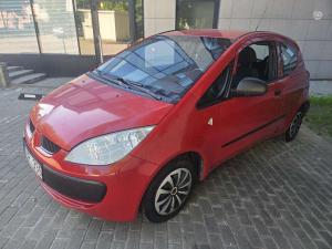 Red Mitsubishi Colt 2008 in Vilnius, with an engine capacity of 1.12 L and mileage of 125 thousand km for 1300 €, photo  on AUTOMOTO.COM.LV