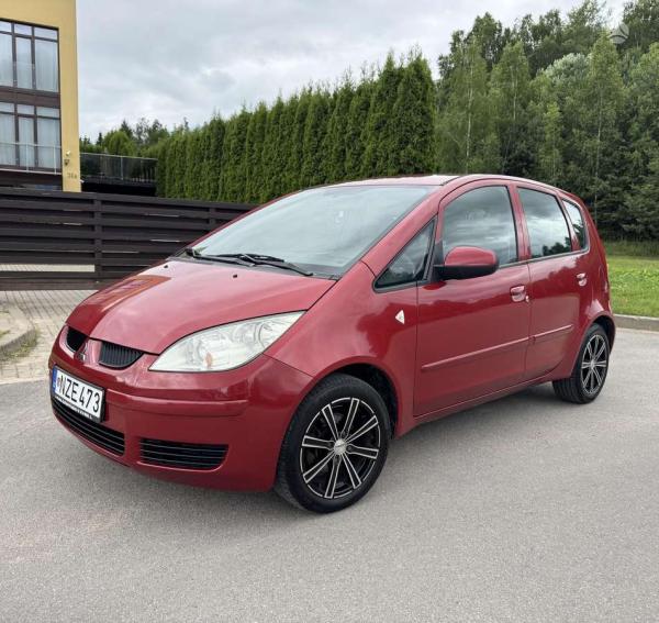 Sarkans Mitsubishi Colt 2008 Viļņa, ar dzinēja tilpumu 1.33 L un nobraukumu 175 tūkst. km par 2350 €, foto 1 vietnē AUTOMOTO.COM.LV