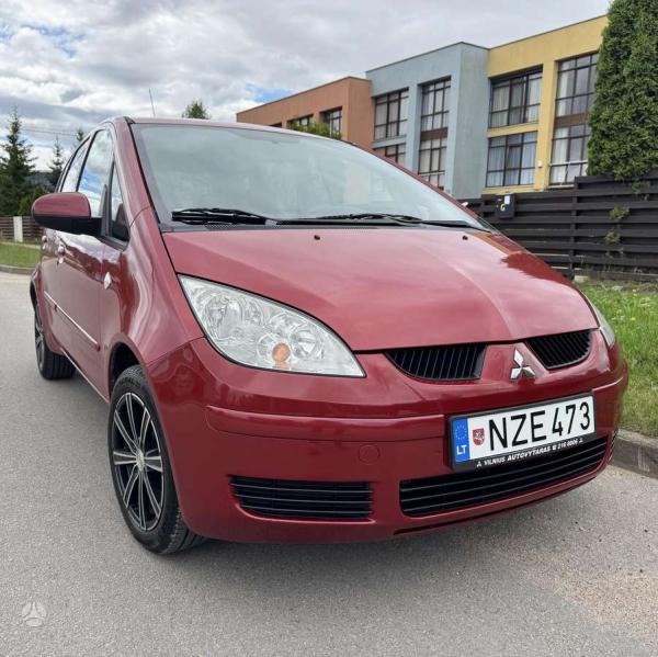 Sarkans Mitsubishi Colt 2008 Viļņa, ar dzinēja tilpumu 1.33 L un nobraukumu 175 tūkst. km par 2350 €, foto 7 vietnē AUTOMOTO.COM.LV